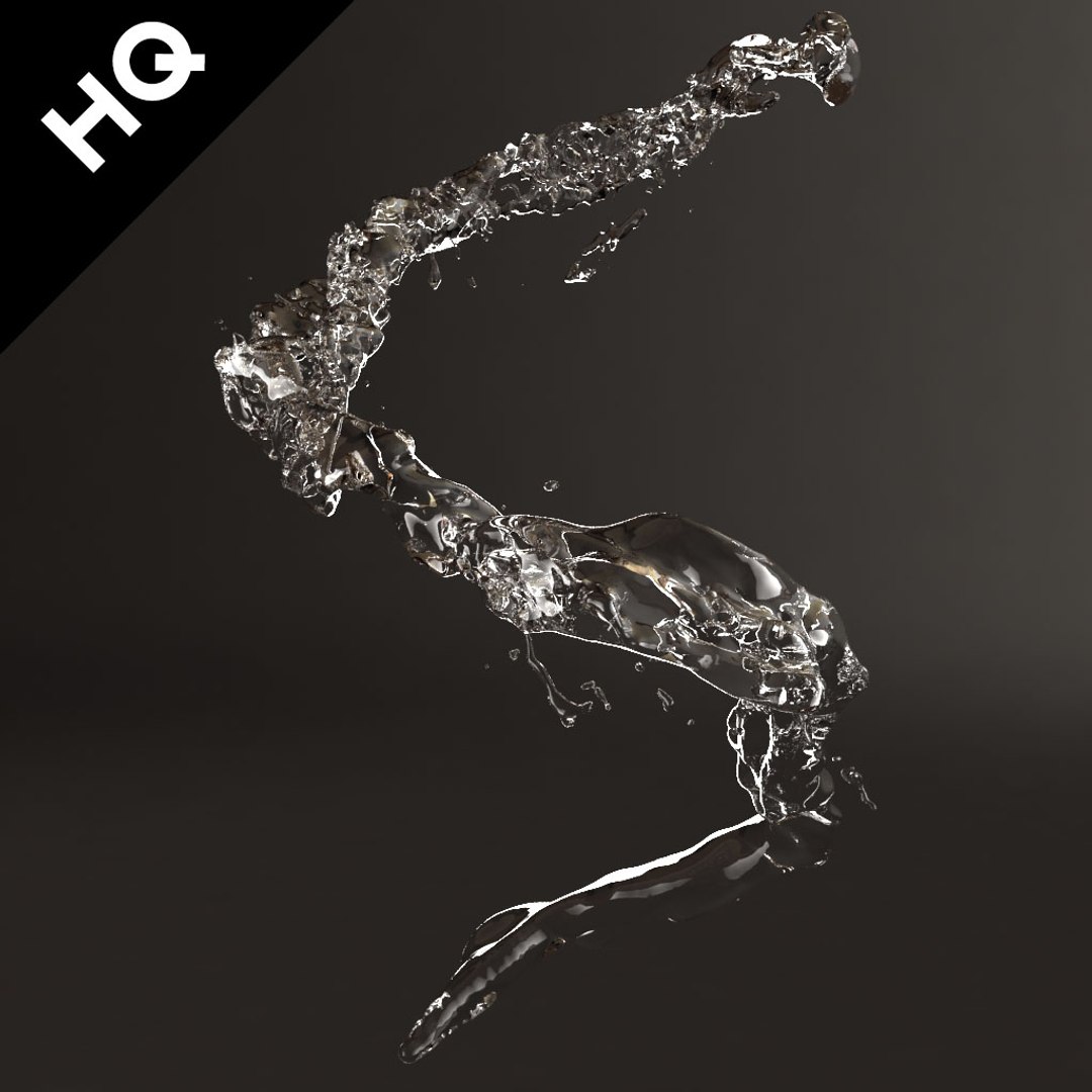 3d Splash Realflow Flow