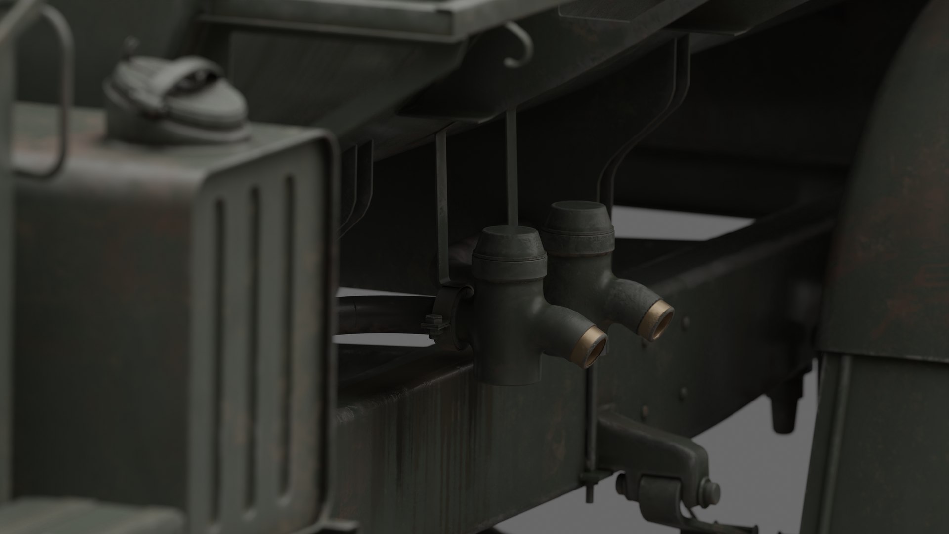 Bedford QL Tanker Truck PBR 3D Model - TurboSquid 2289678