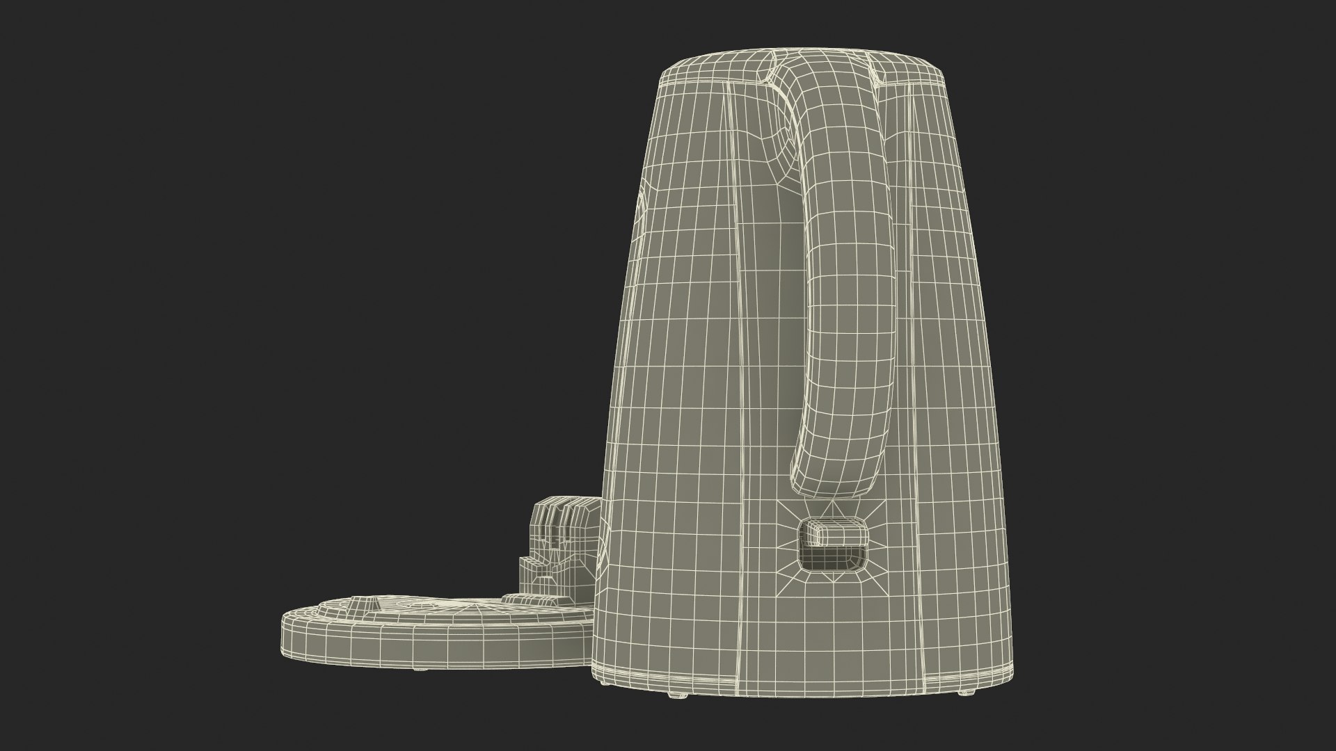 Plastic Electric Kettle No Water 3D Model - TurboSquid 2295509