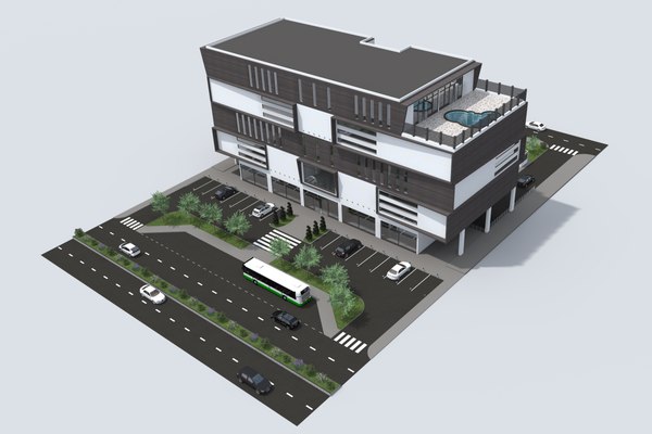 Building Parking SketchUp Models for Download | TurboSquid