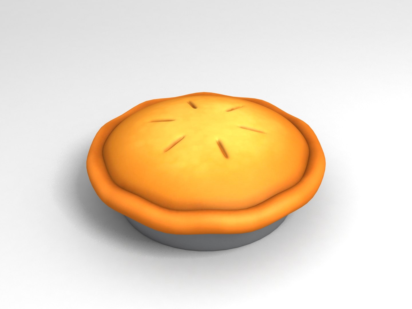 3D Food Dessert Pie Model - TurboSquid 1279218