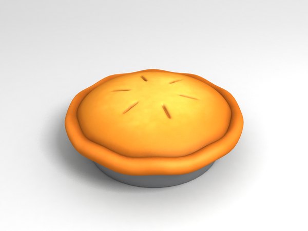 3D food dessert pie model - TurboSquid 1279218