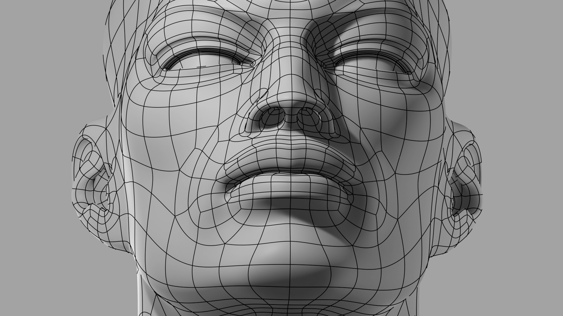 3D Young Man Head Model - TurboSquid 2284694