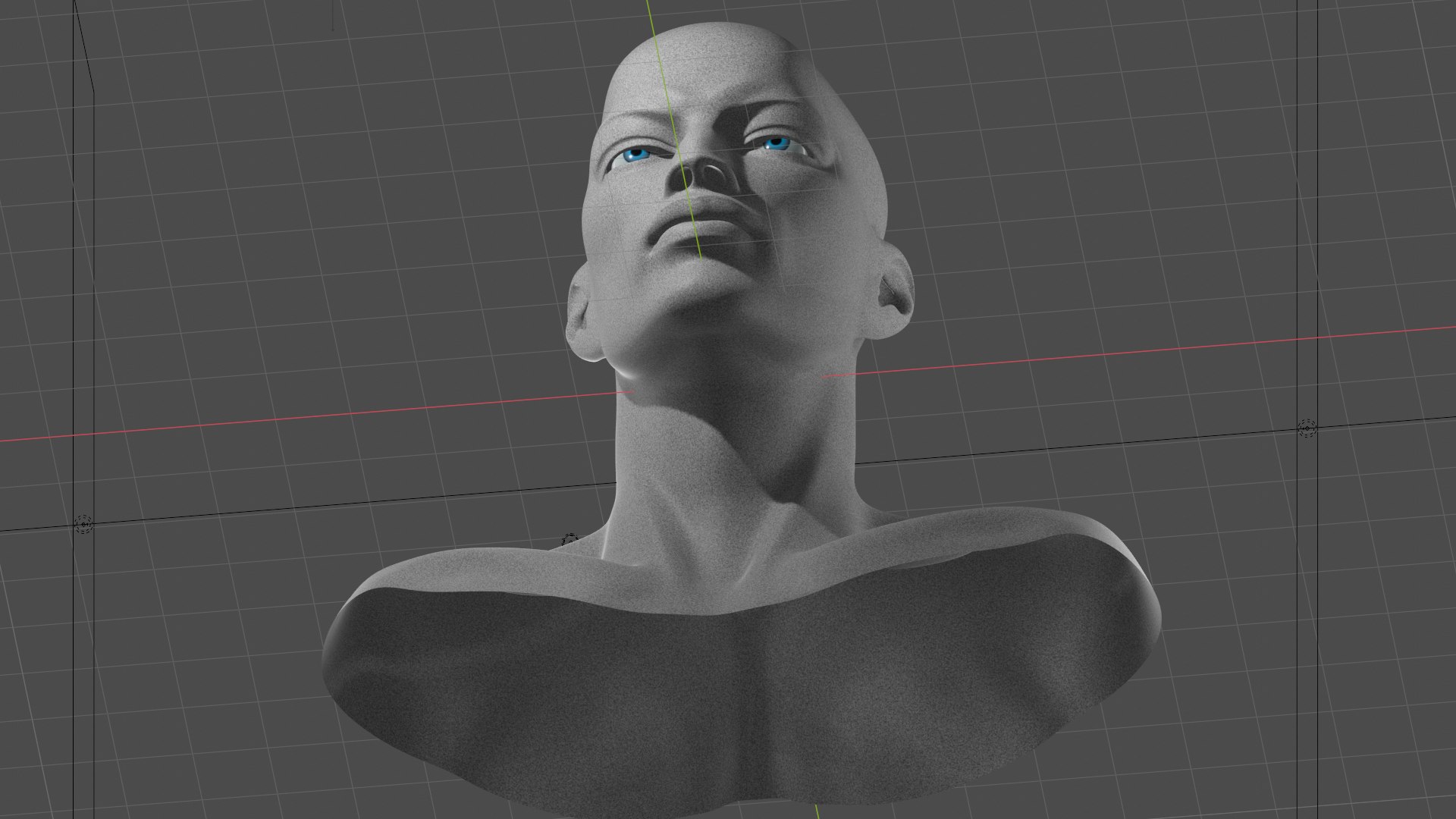 3D Young Man Head Model - TurboSquid 2284694