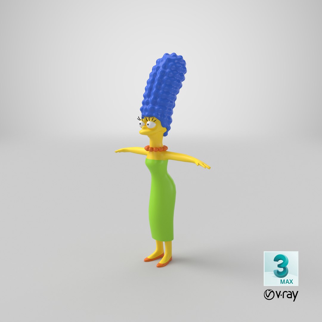 Marge Simpson 3D - TurboSquid 1565201