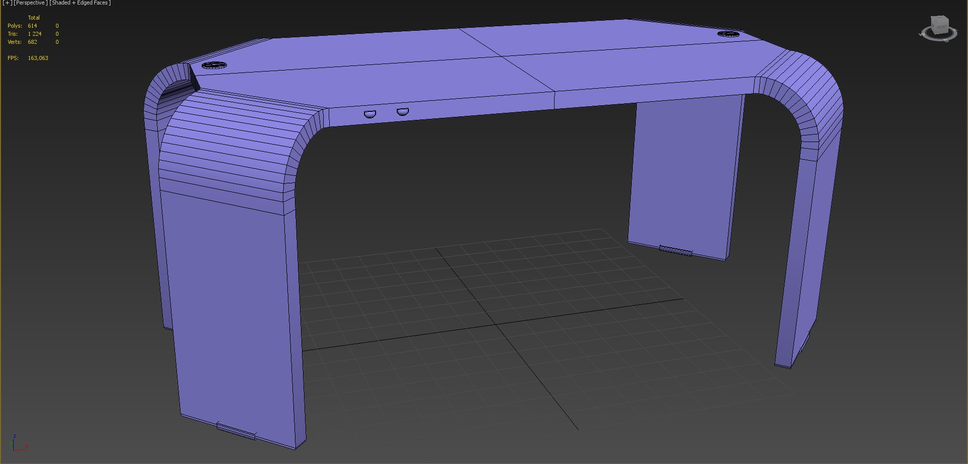 3D Table Sci Fi 01 - TurboSquid 1295477