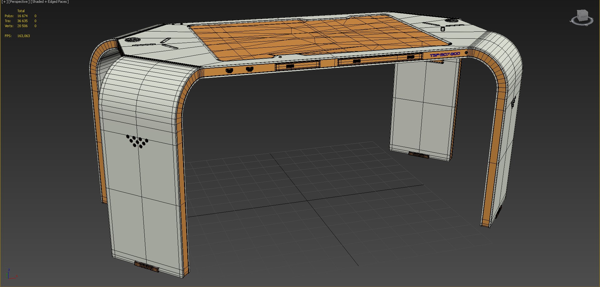 3D Table Sci Fi 01 - TurboSquid 1295477
