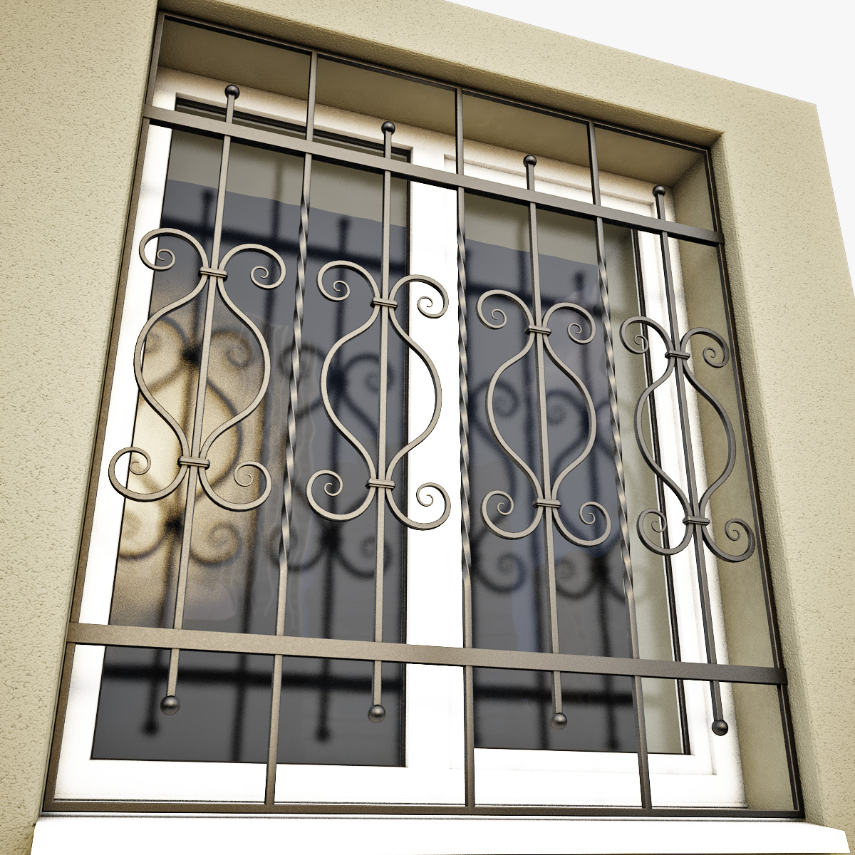 3d windows security bars