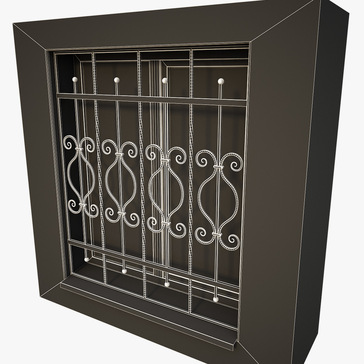 3d windows security bars