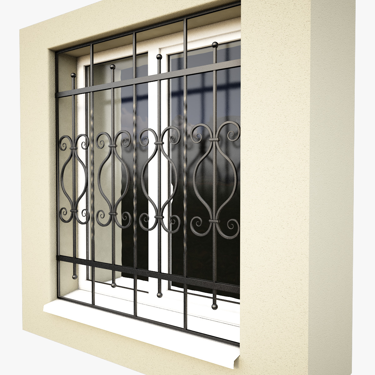 3d windows security bars