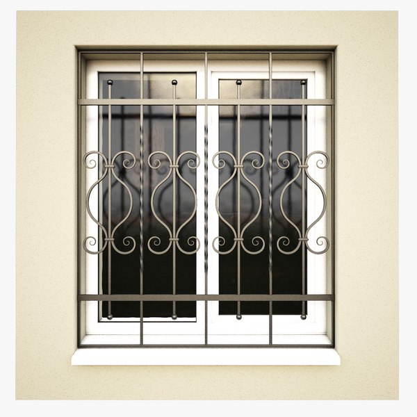 Window Bars 3D Models for Download | TurboSquid