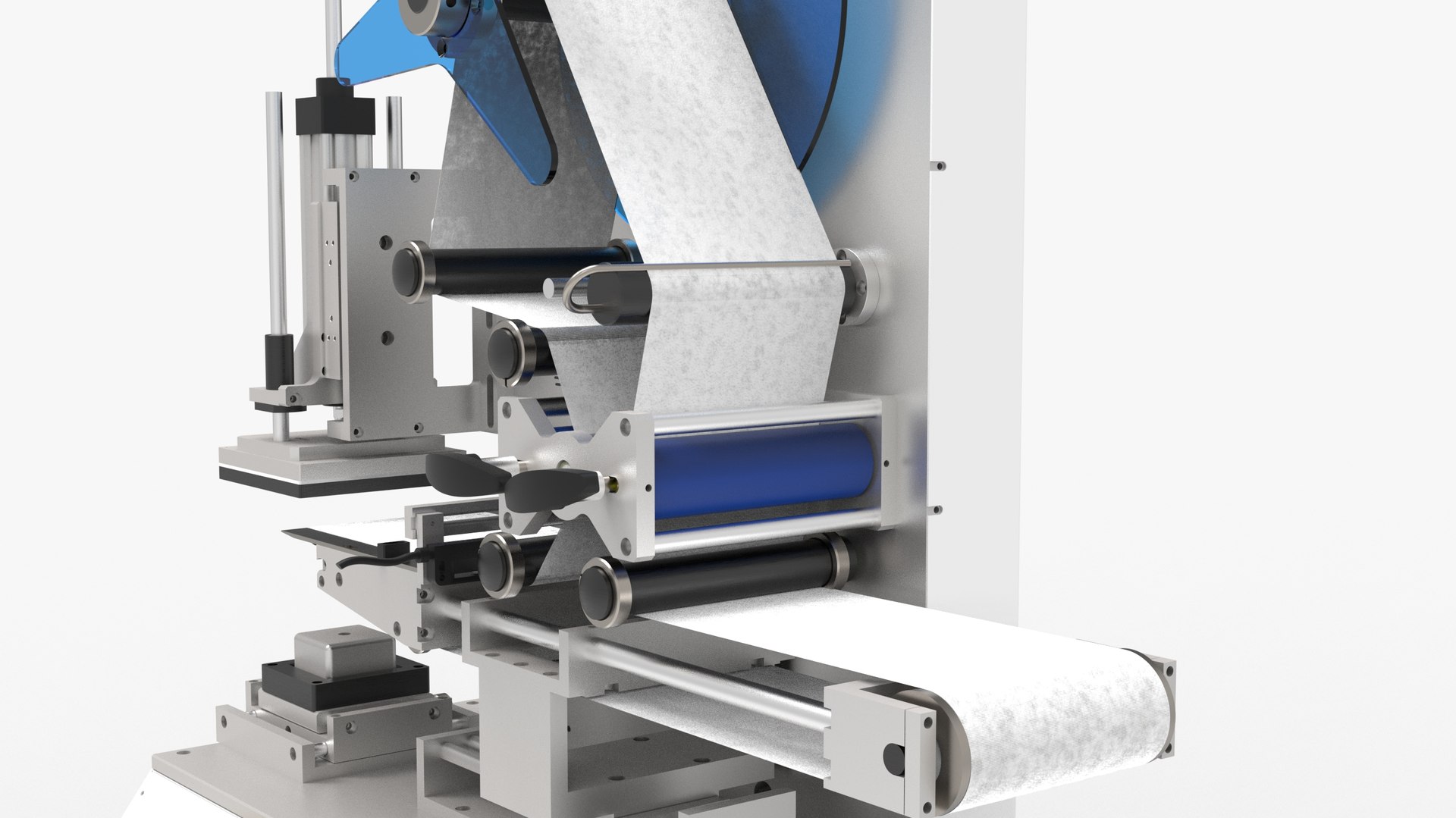 3D High-Precision Automatic Labeling Machine Model - TurboSquid 1885283