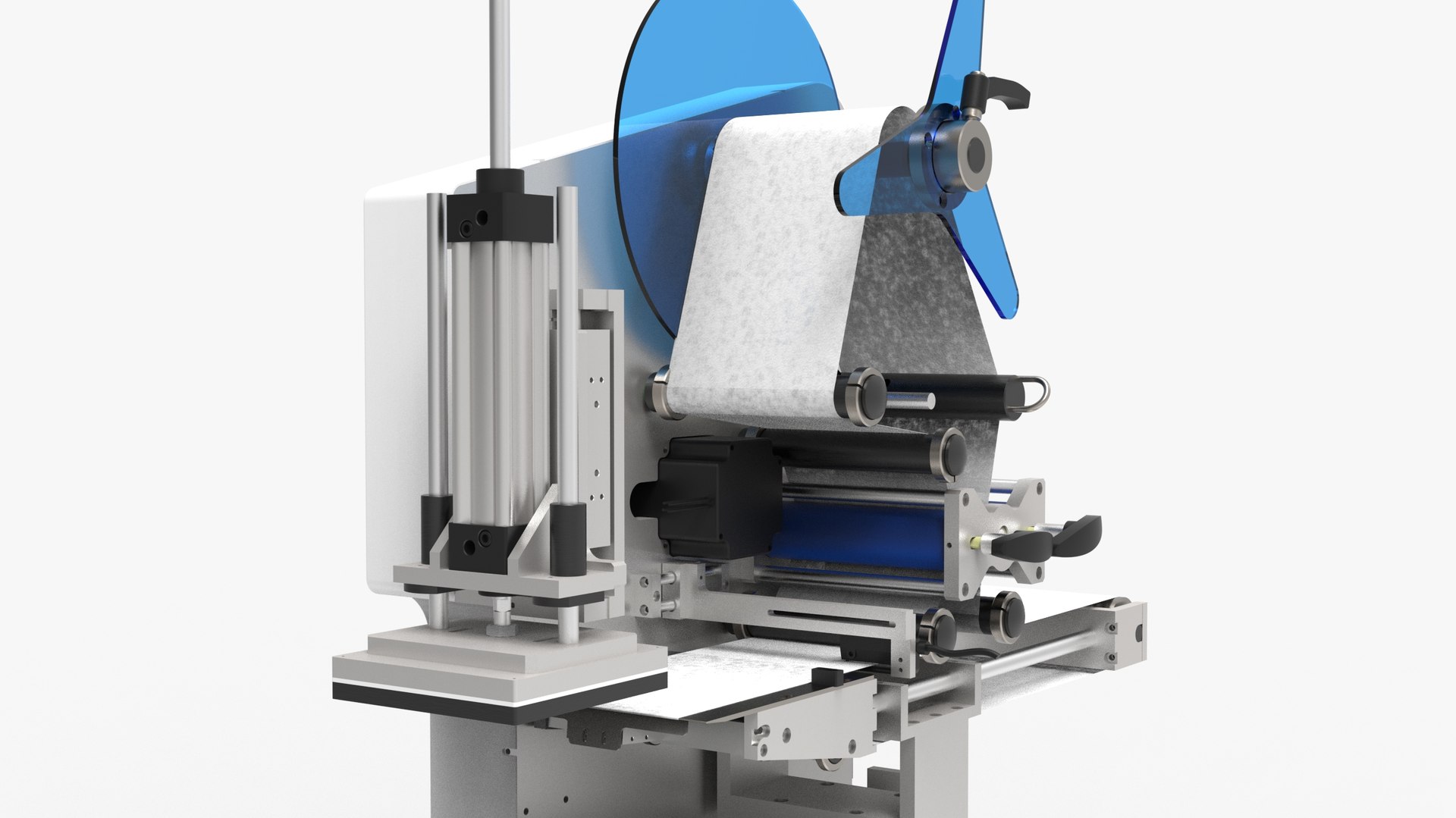 3D High-Precision Automatic Labeling Machine Model - TurboSquid 1885283