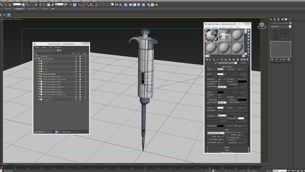 Medical mechanical pipette filler 3D model - TurboSquid 1531715