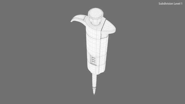 Medical mechanical pipette filler 3D model - TurboSquid 1531715