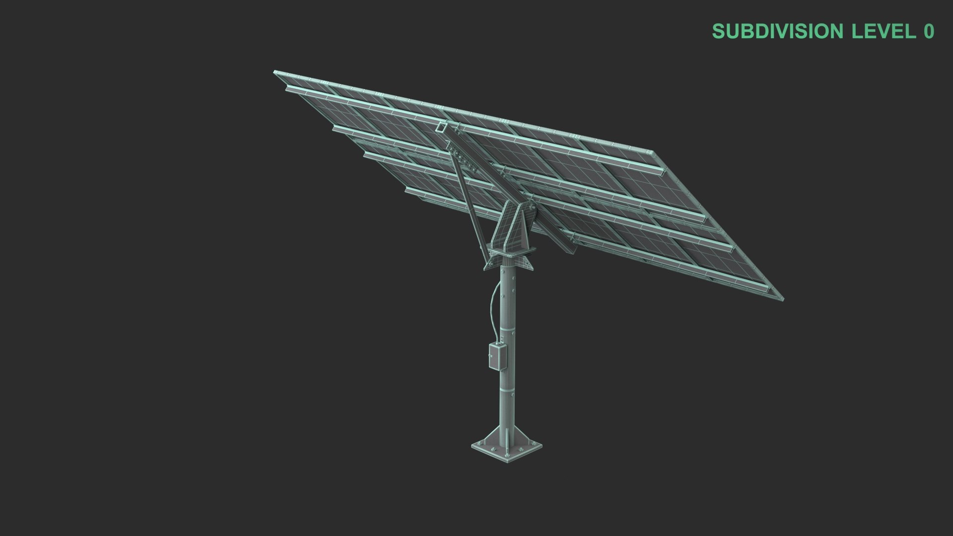 Solar Panel 3D - TurboSquid 2350284