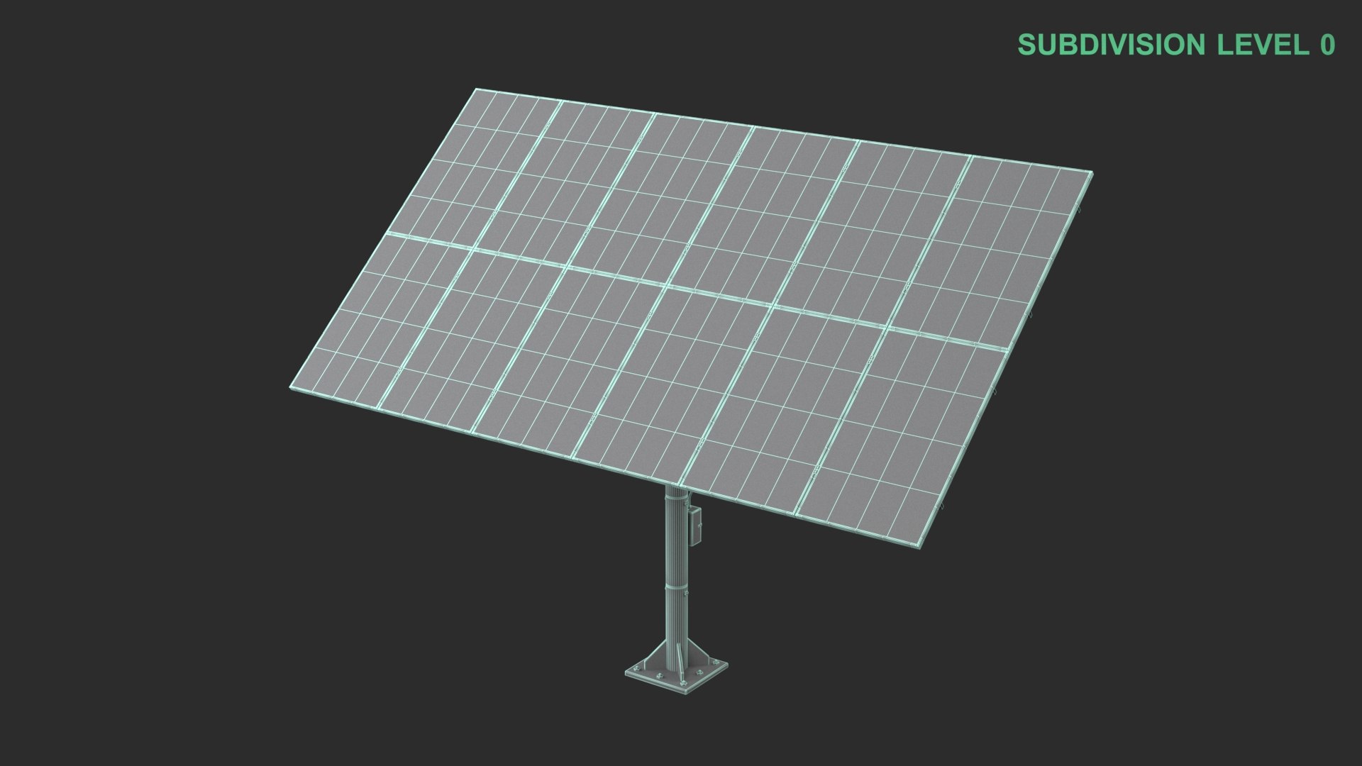 Solar Panel 3D - TurboSquid 2350284