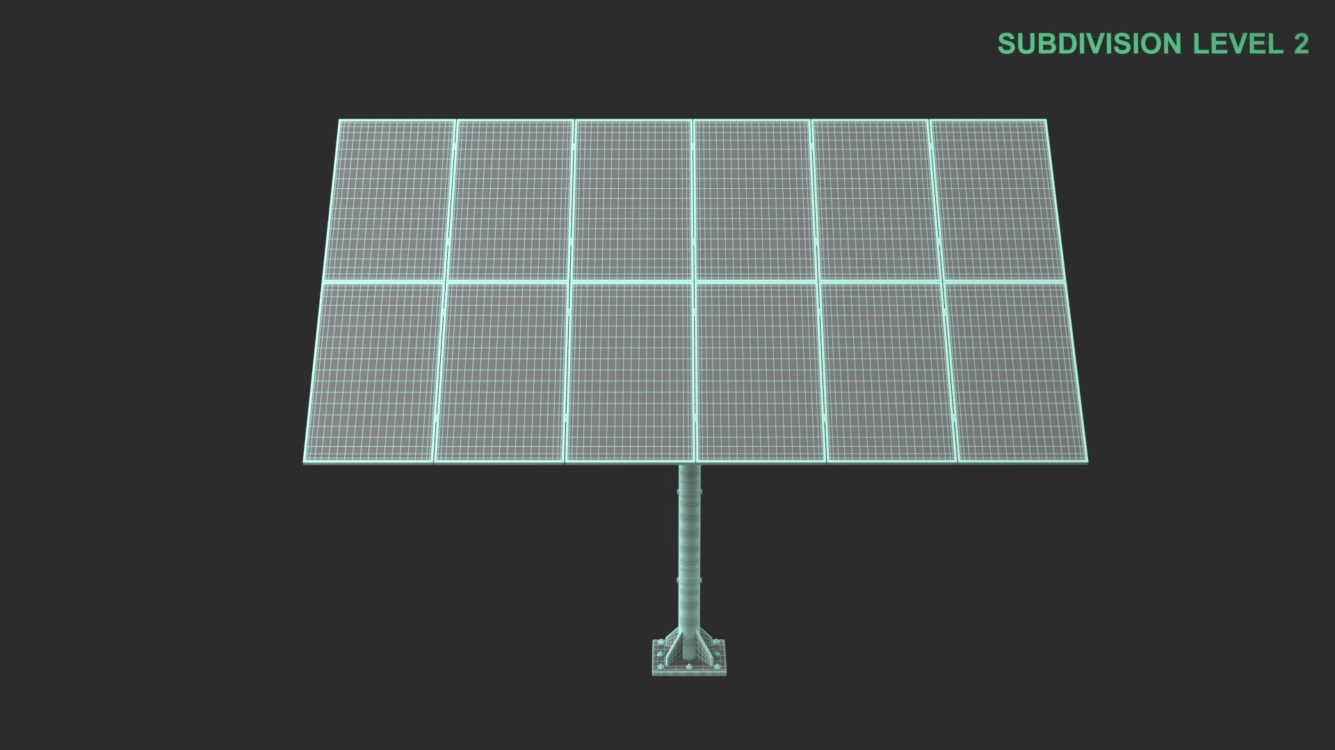Solar Panel 3D - TurboSquid 2350284