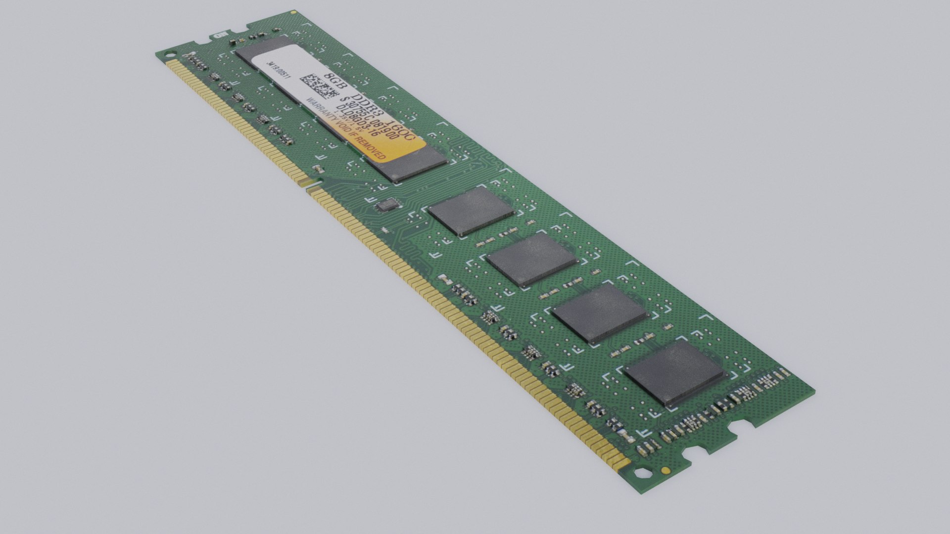 3D PC RAM Model - TurboSquid 2282593