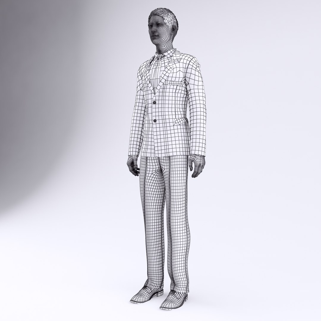 3d Showroom Mannequin Male 022