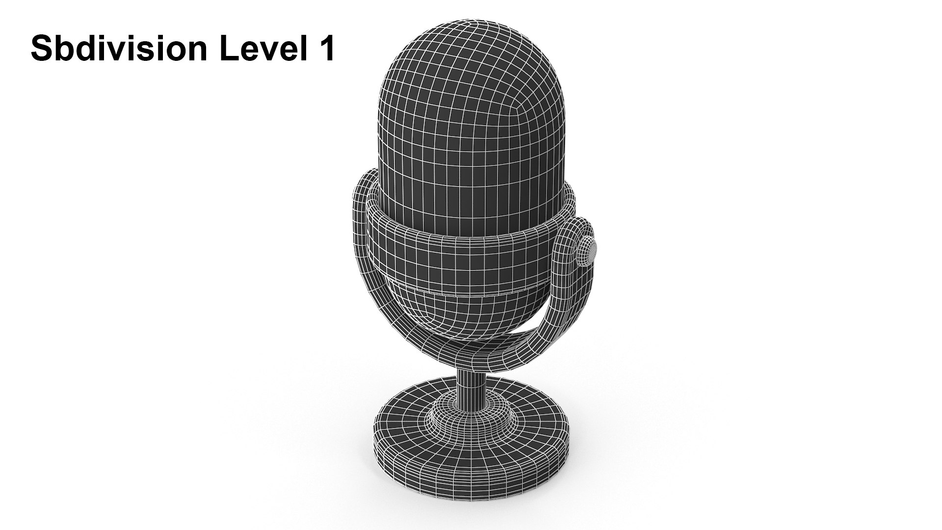 Microphone 3DIcon Model - TurboSquid 1941025