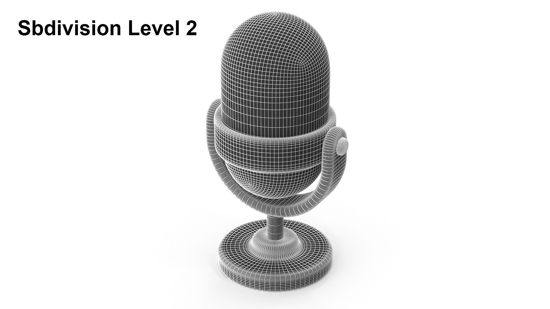 Microphone 3DIcon Model - TurboSquid 1941025