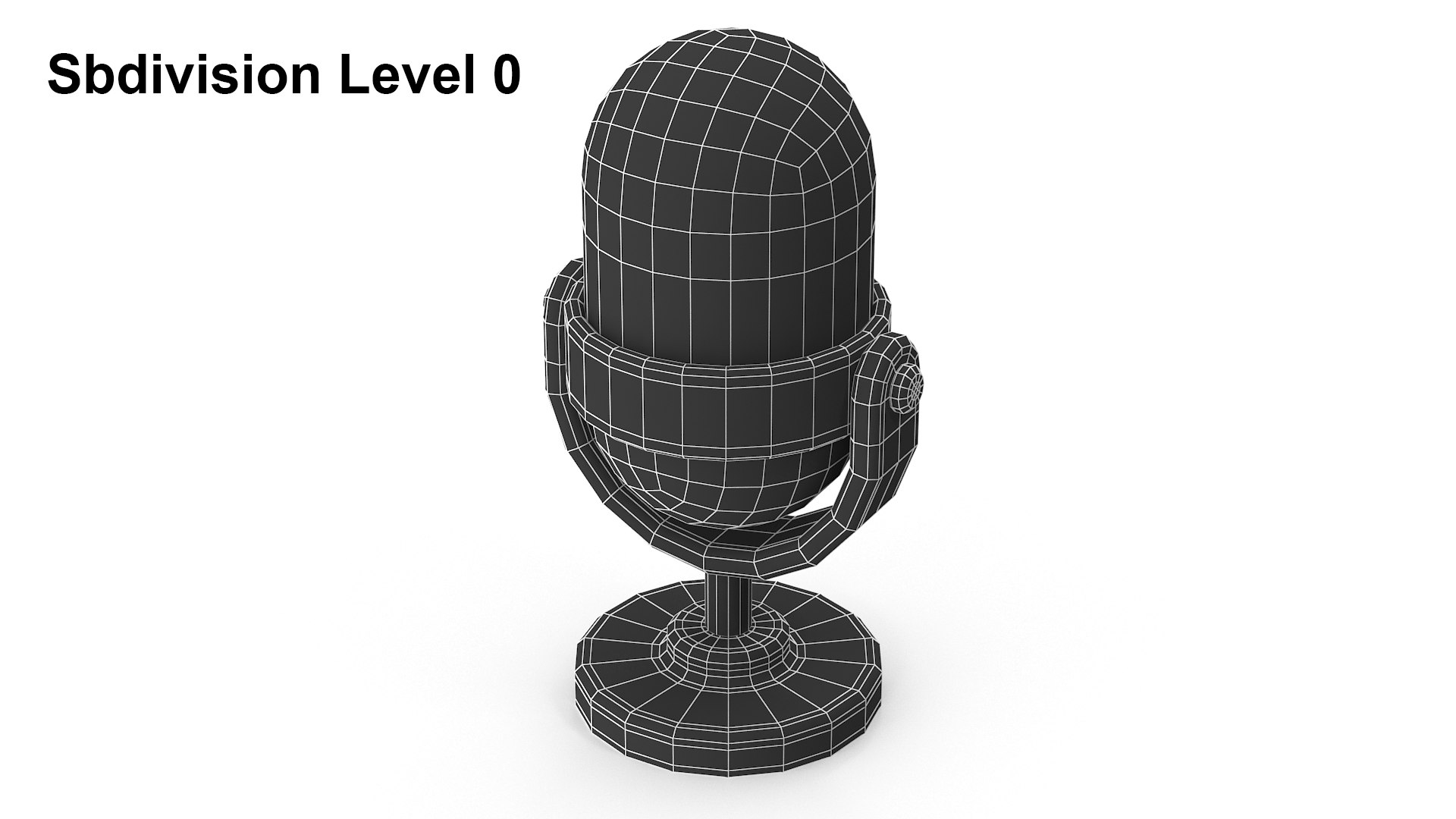 Microphone 3DIcon Model - TurboSquid 1941025
