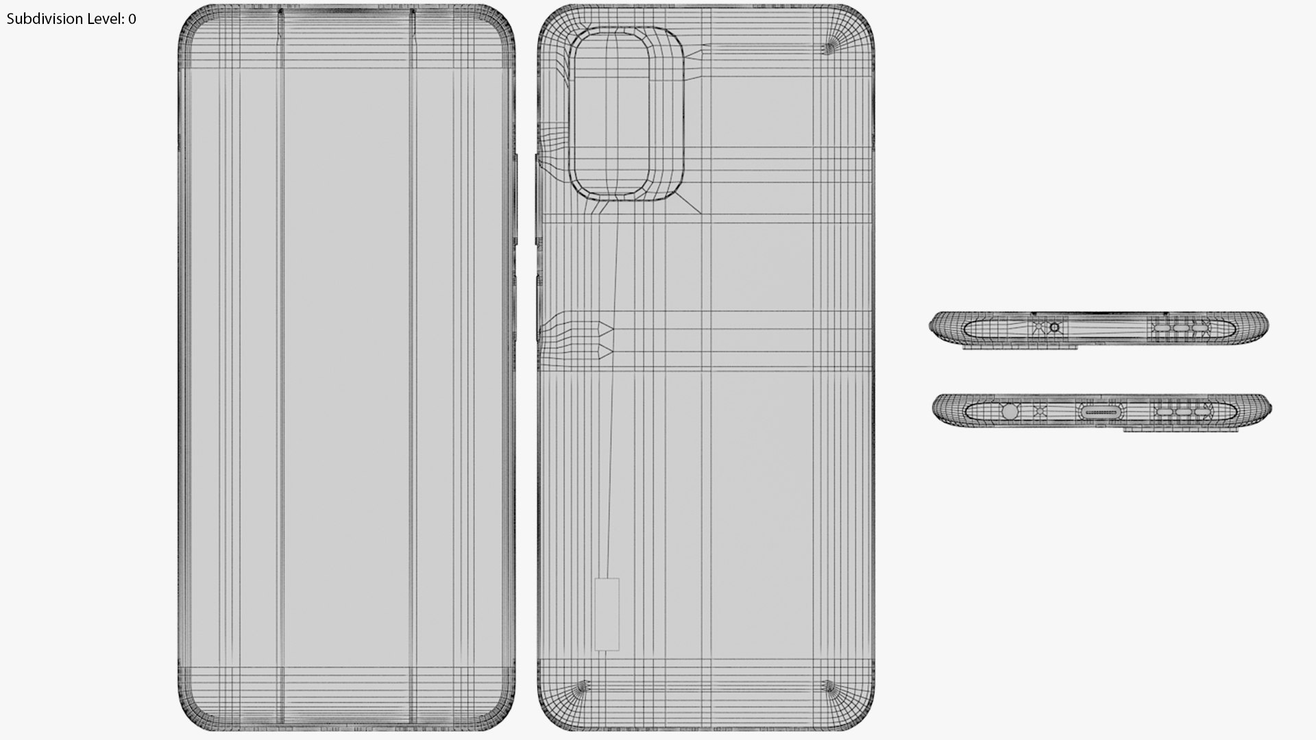 3D Xiaomi Redmi Note 10 White - TurboSquid 1715595