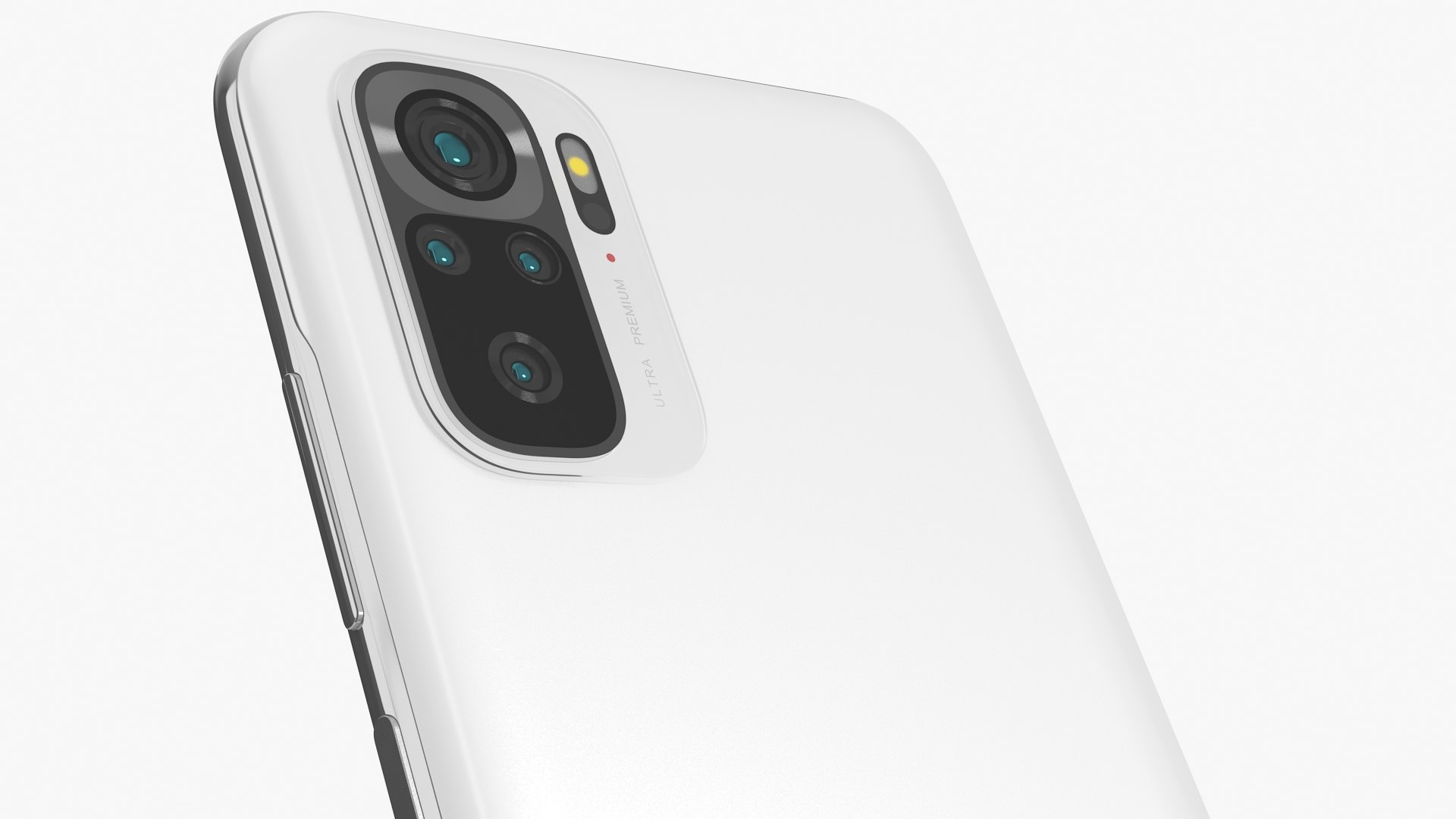 3D Xiaomi Redmi Note 10 White - TurboSquid 1715595