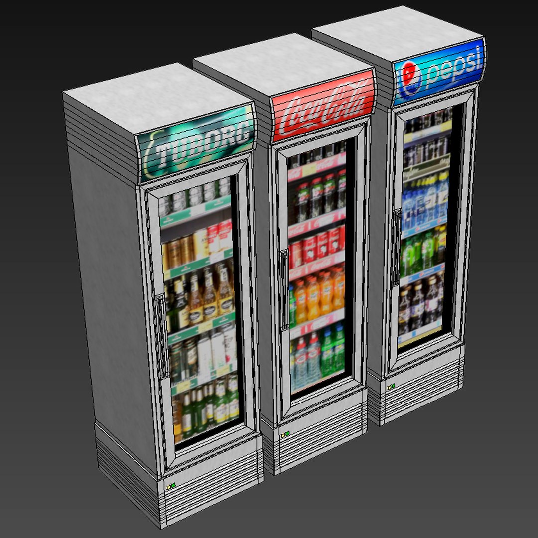 3D Model Showcase 002 Refrigerator - TurboSquid 1429384