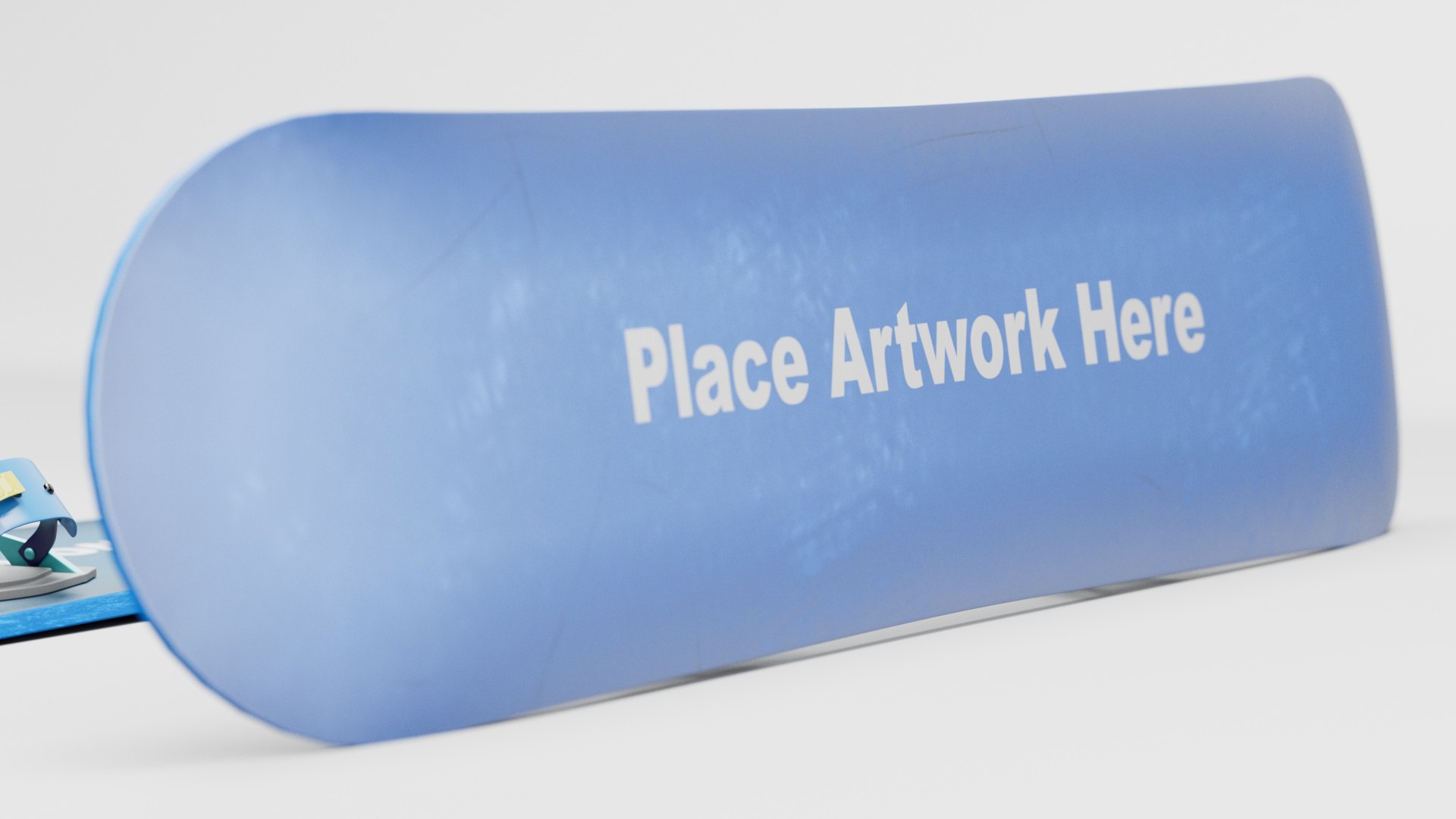 3D Model Blue Snowboard - TurboSquid 1846543