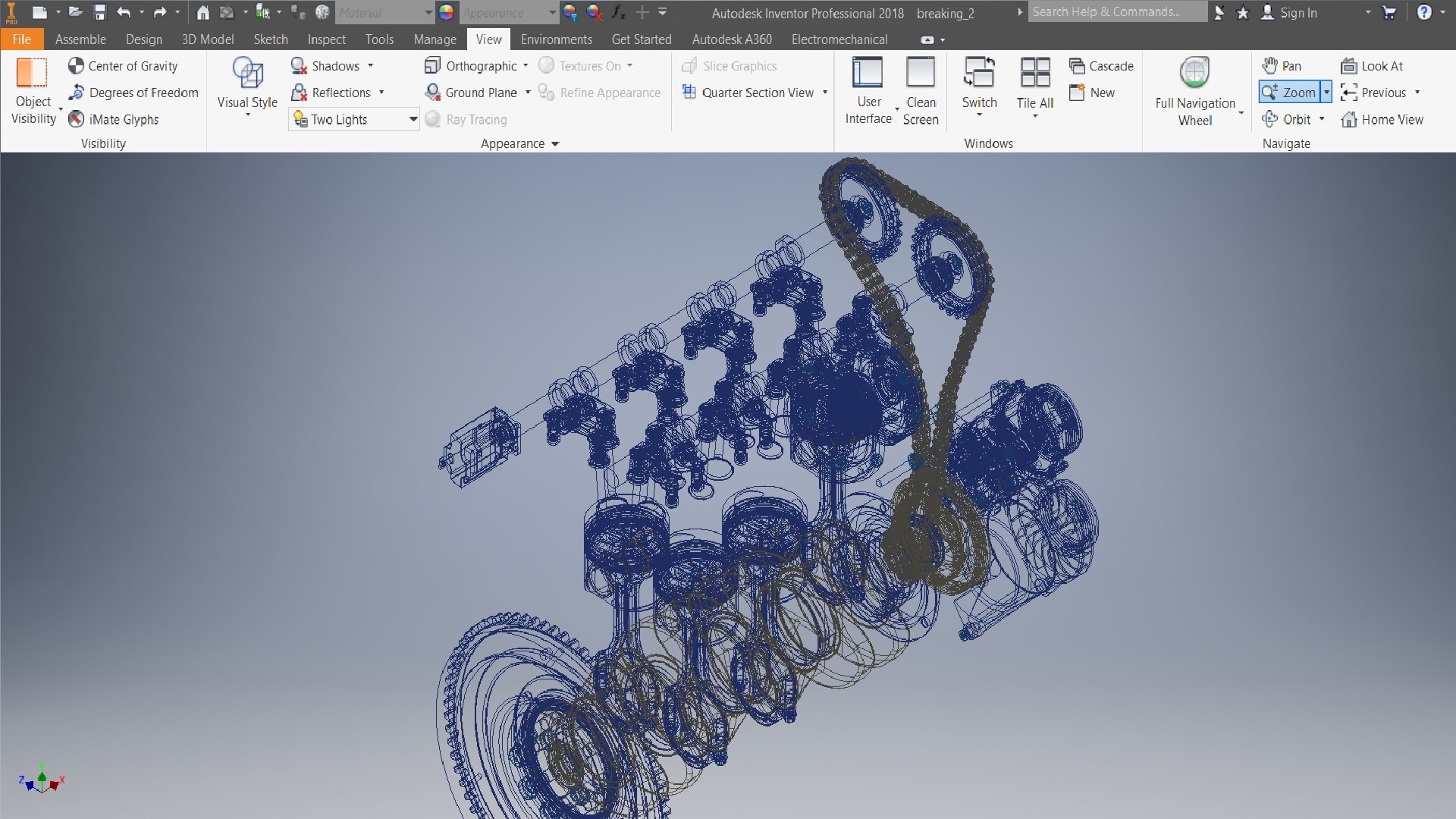3D I4 Crankshaft Diezel Engine 3d Model Model - TurboSquid 2338141