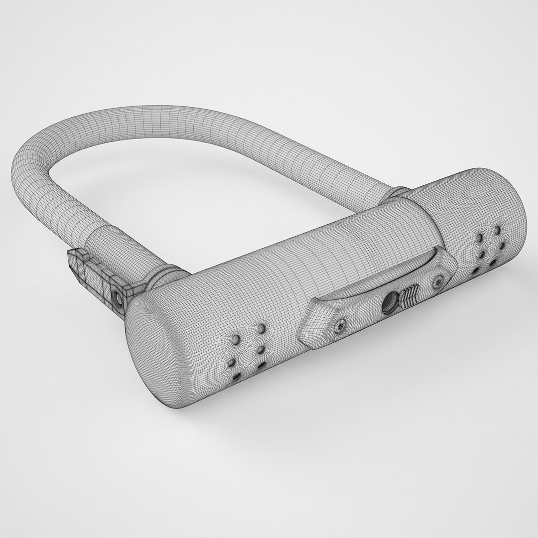 3D Model Bike Lock - TurboSquid 1709984