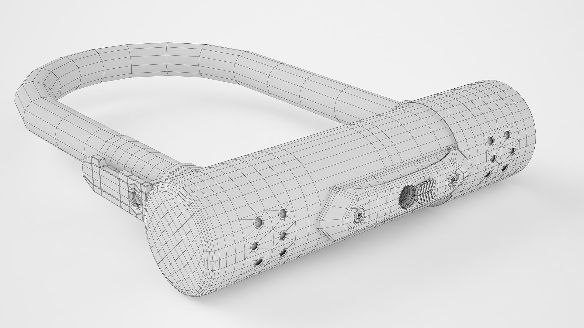 3D Model Bike Lock - TurboSquid 1709984