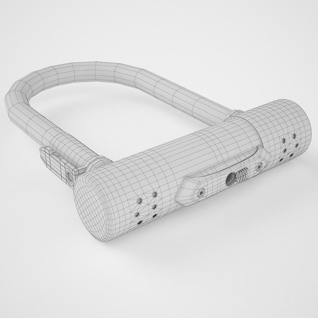 3D Model Bike Lock - TurboSquid 1709984