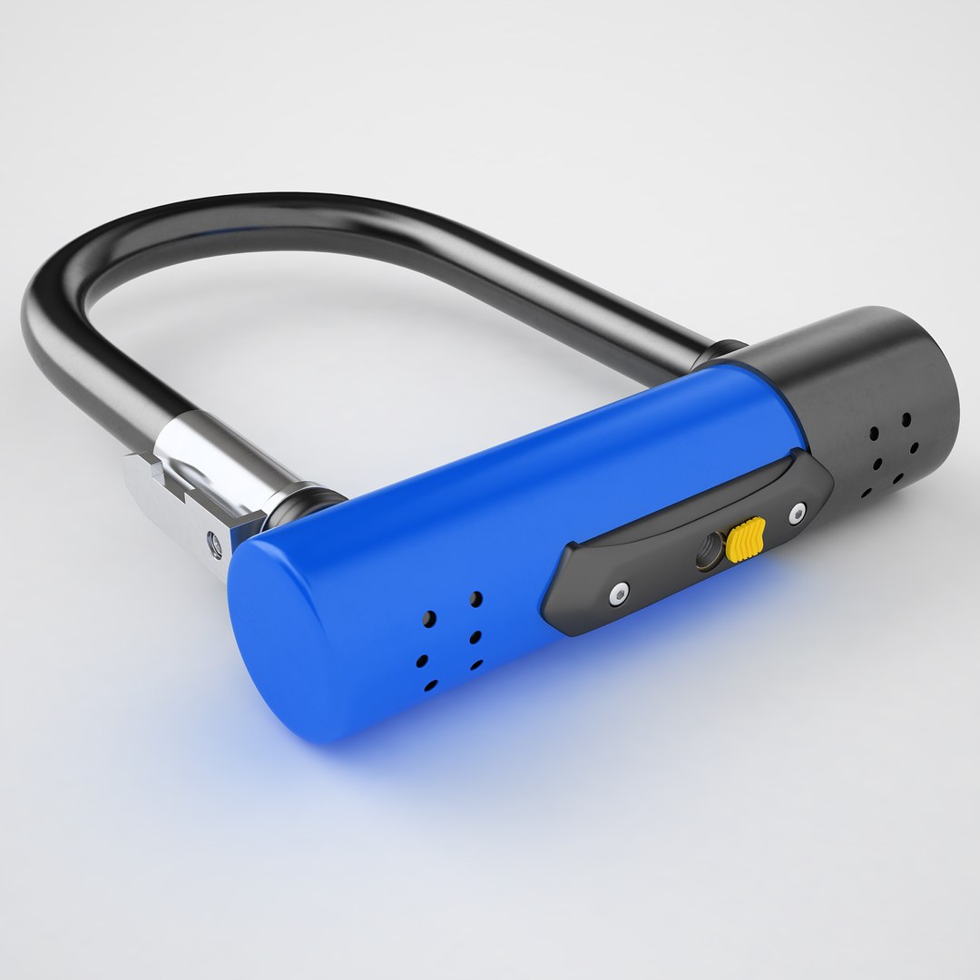 3D Model Bike Lock - TurboSquid 1709984
