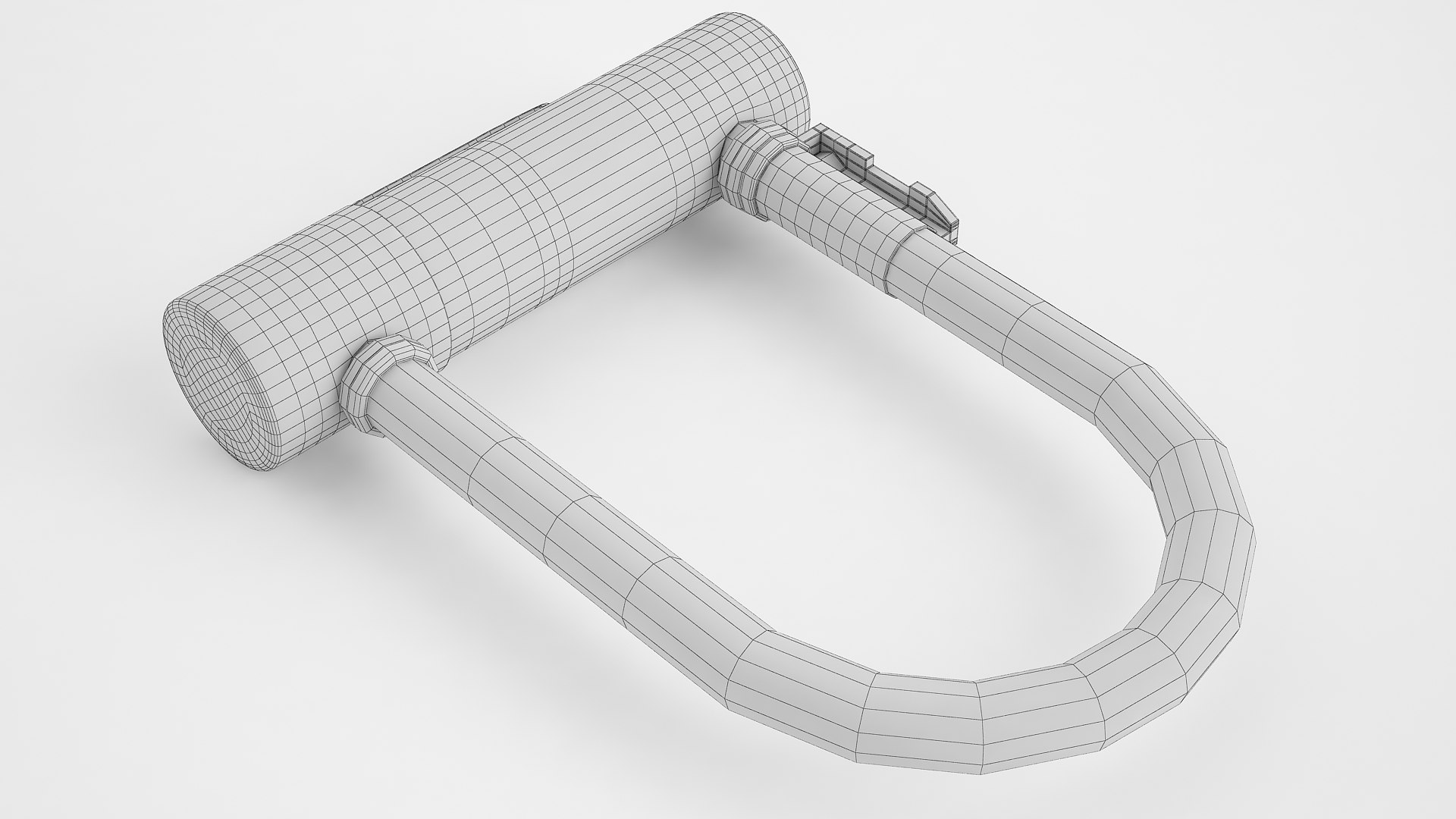 3D Model Bike Lock - TurboSquid 1709984