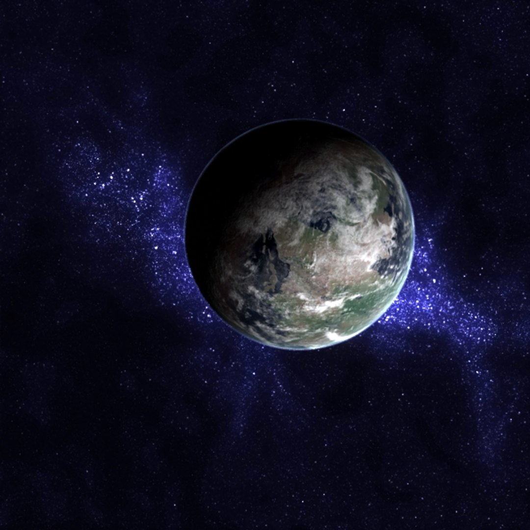 Triassic Earth Late 3d Model