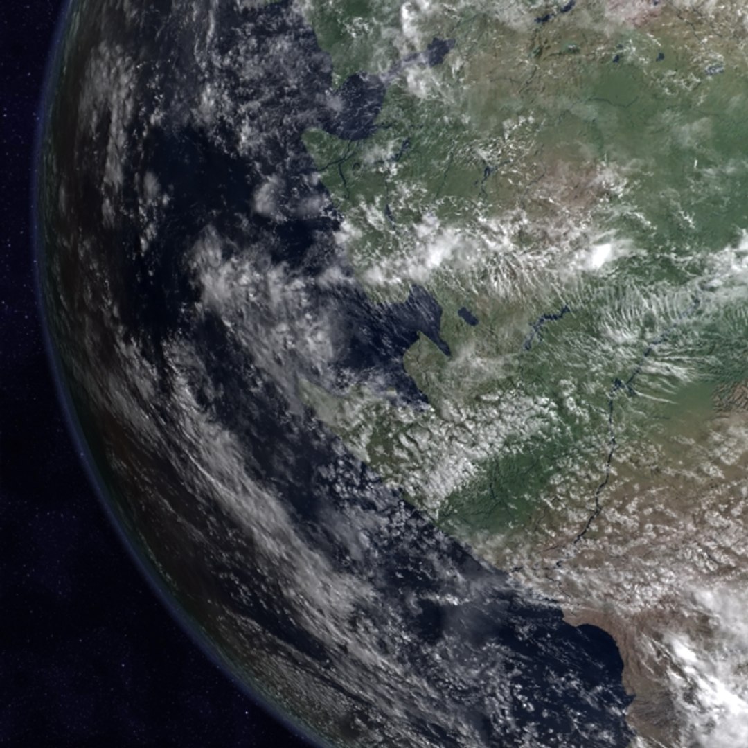 Triassic Earth Late 3d Model