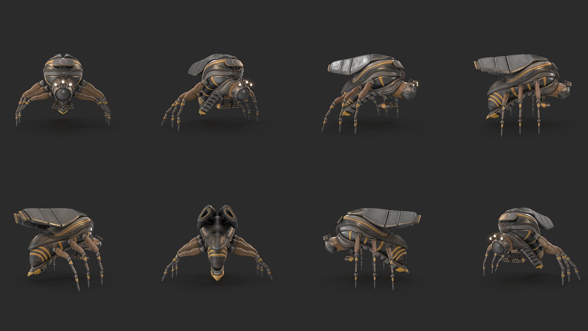 3D Model Beetle Robot - TurboSquid 2077145