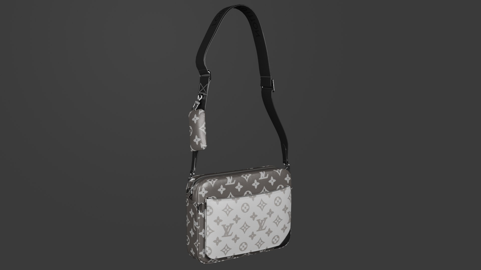 3D model Cross Bag Louis Vuitton - TurboSquid 1984981