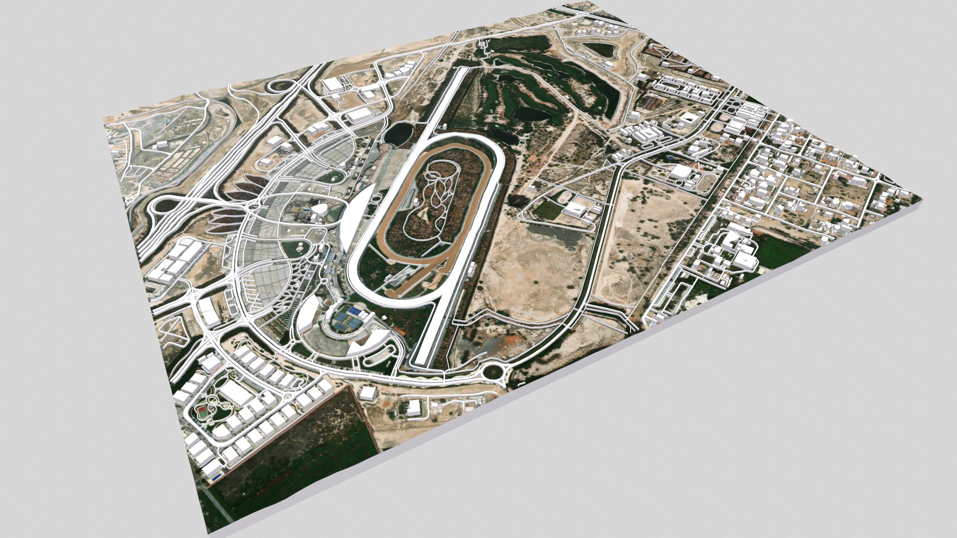 Meydan Racecourse Dubai UAE 3D Model - TurboSquid 2329991