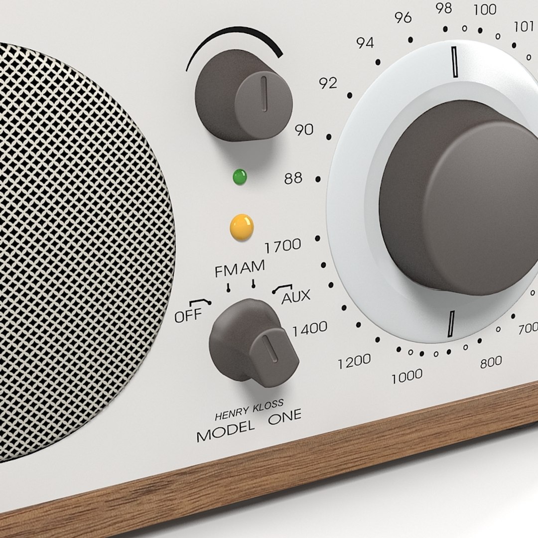 Radio 3d Model
