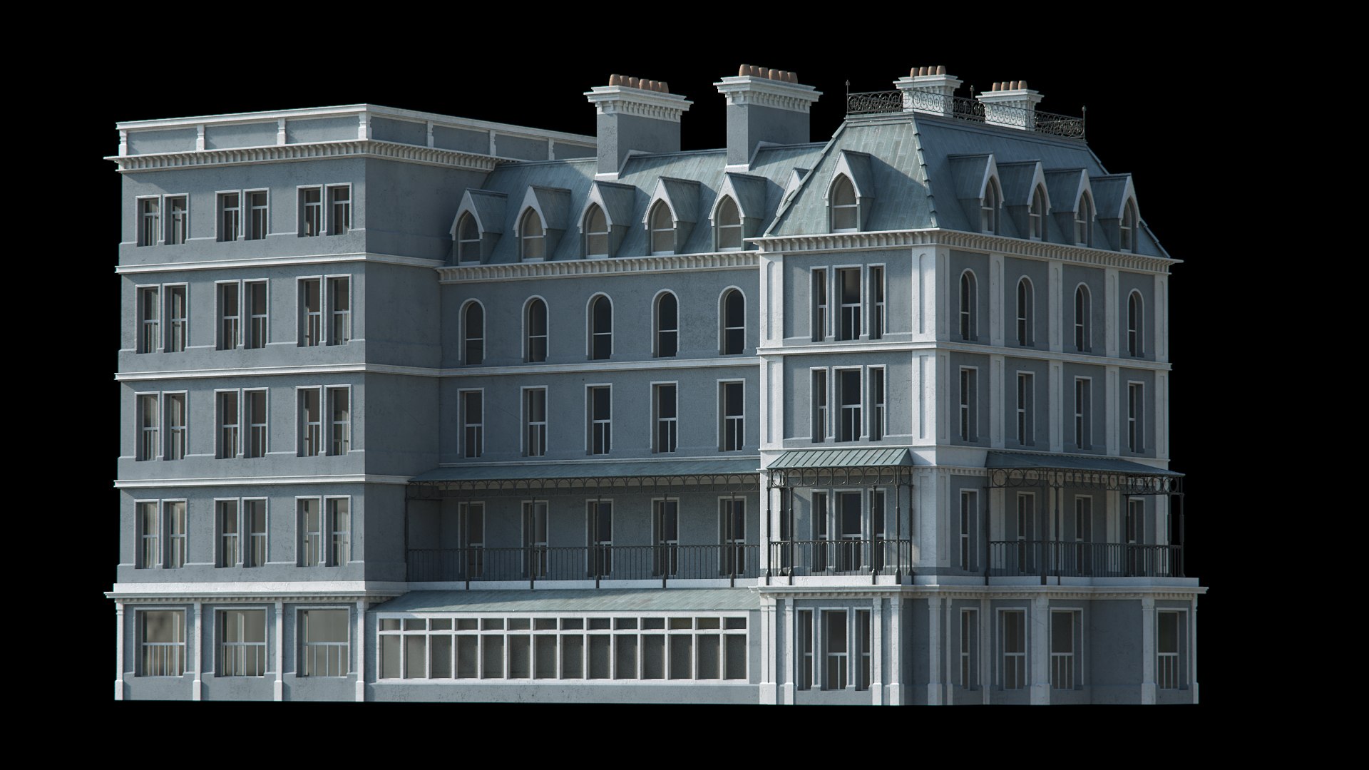 3d Buildings Model