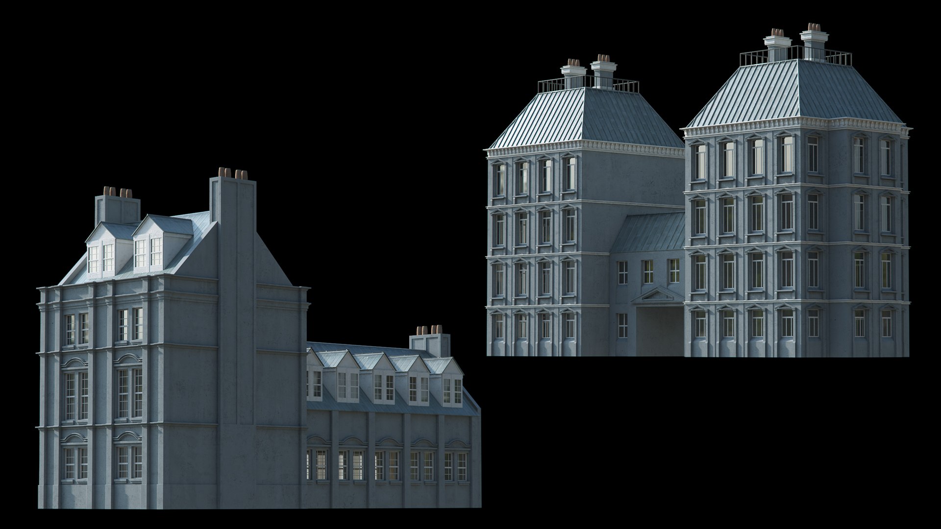 3d Buildings Model