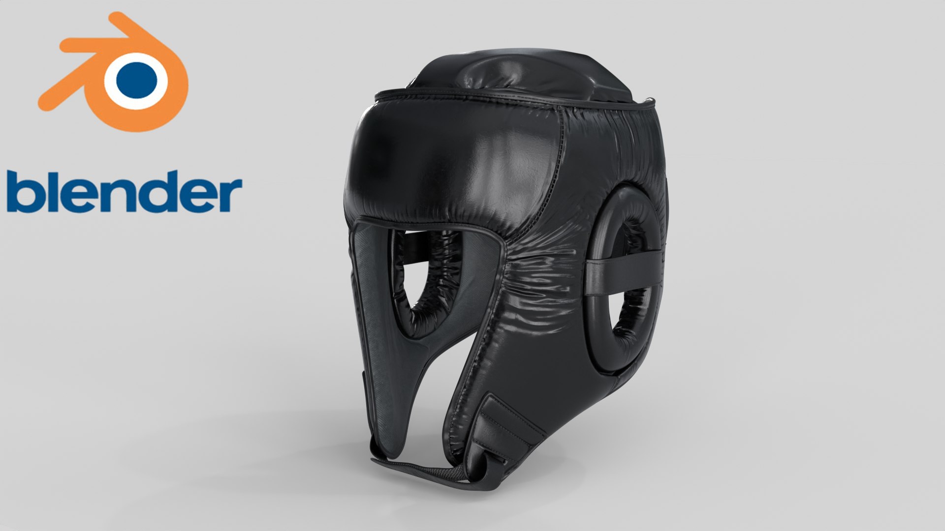 3D Model 3D Boxing Training Helmet Black - TurboSquid 1878074