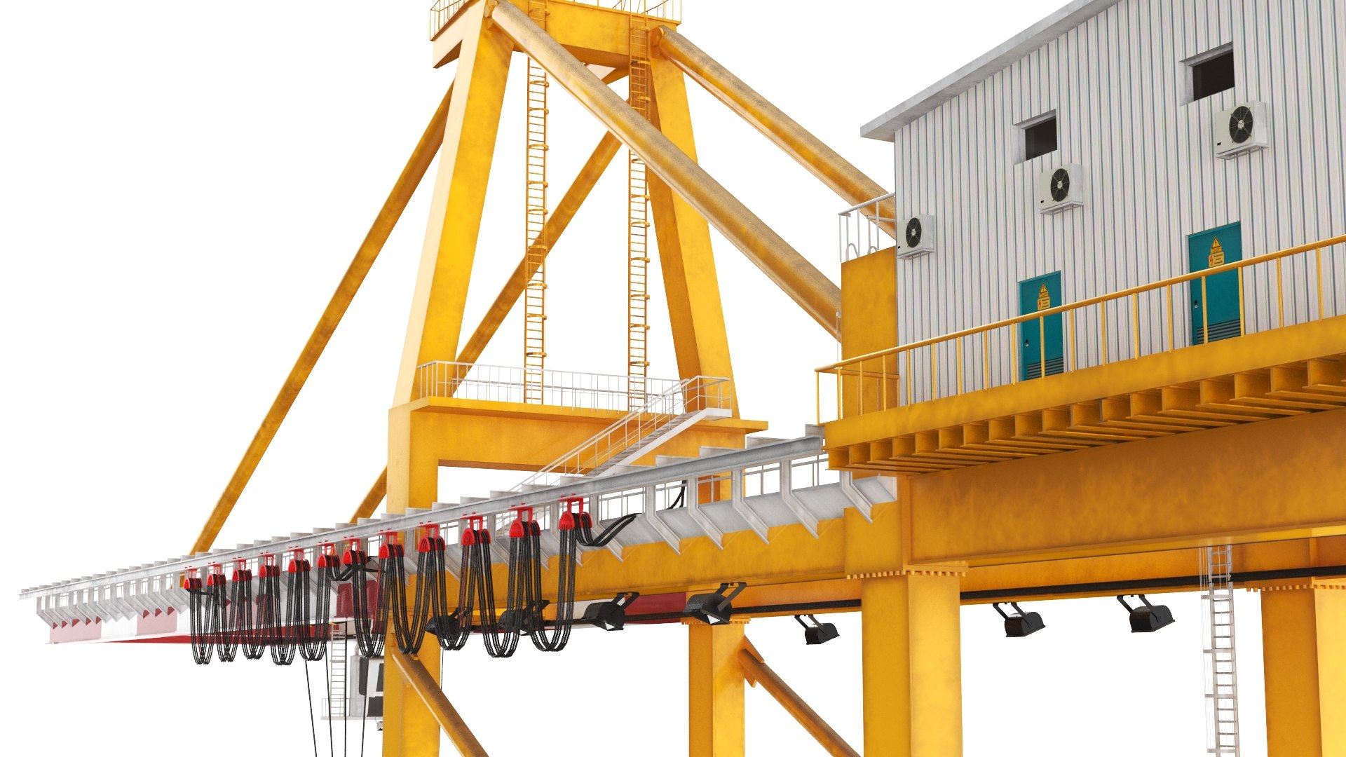 Container Crane 3D - TurboSquid 1779017