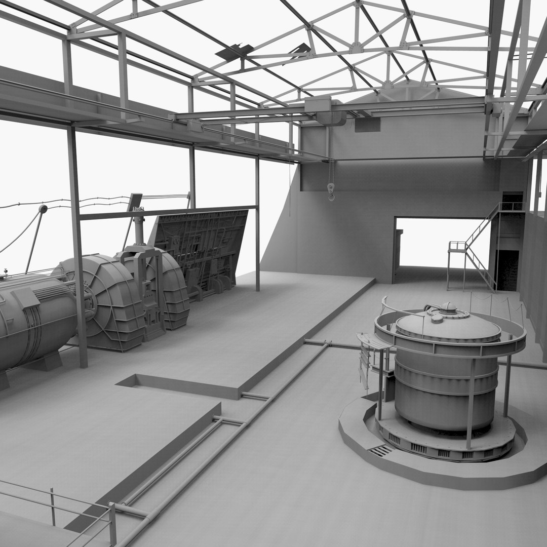 Factory Games 3d Model