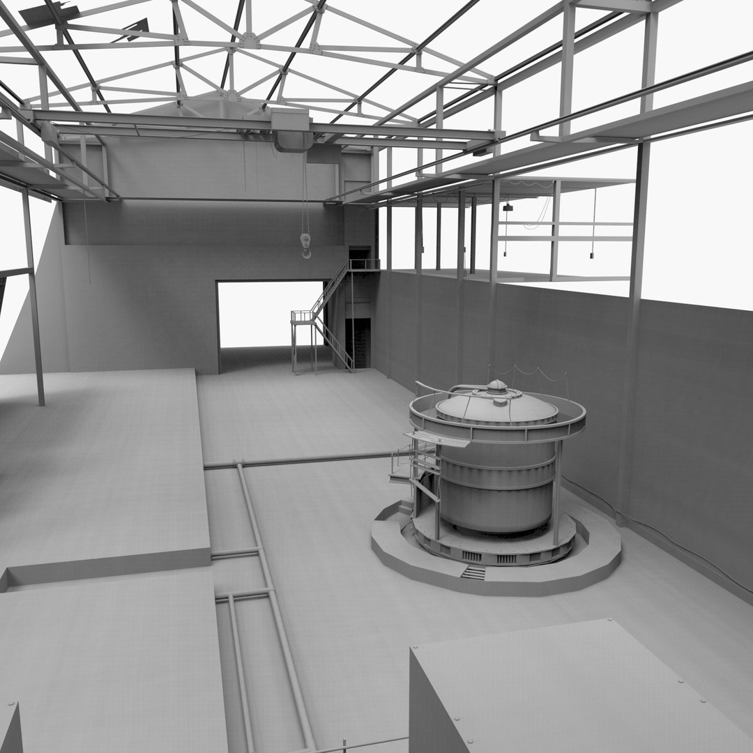 Factory Games 3d Model