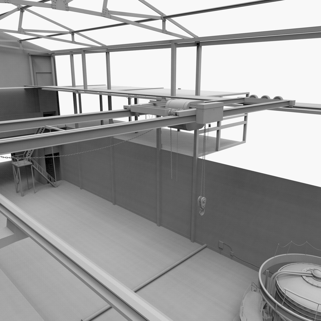 Factory Games 3d Model